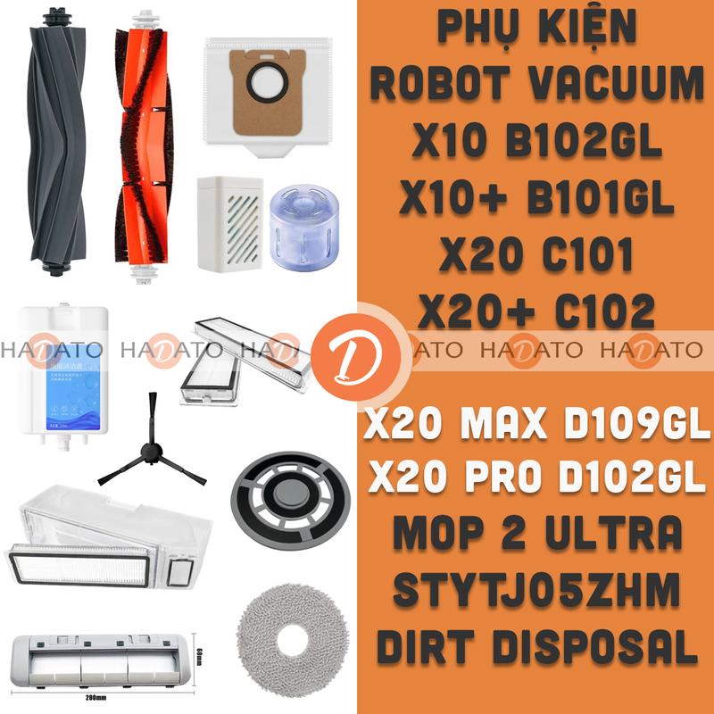 Phụ kiện Robot X10 B102GL X10+ B101GL X20 C101 X20+ C102 Mop - TikTok Shop Vietnam