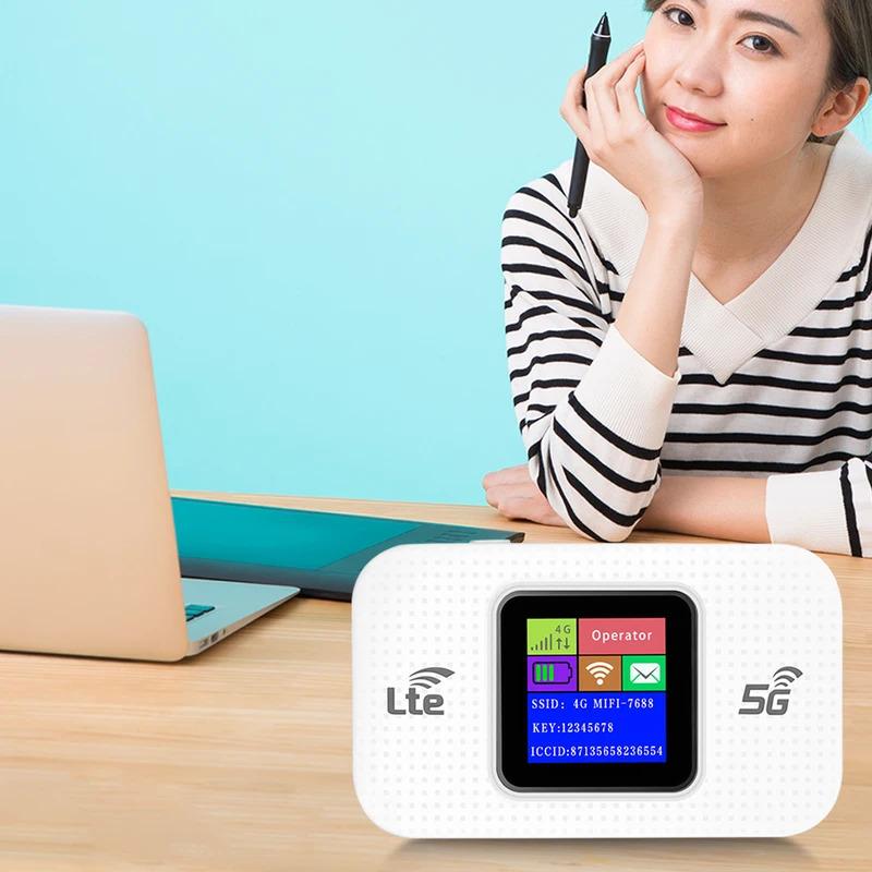 4G LTE Wireless Internet Router Wireless WiFi Router 150Mbps Hotspot ...