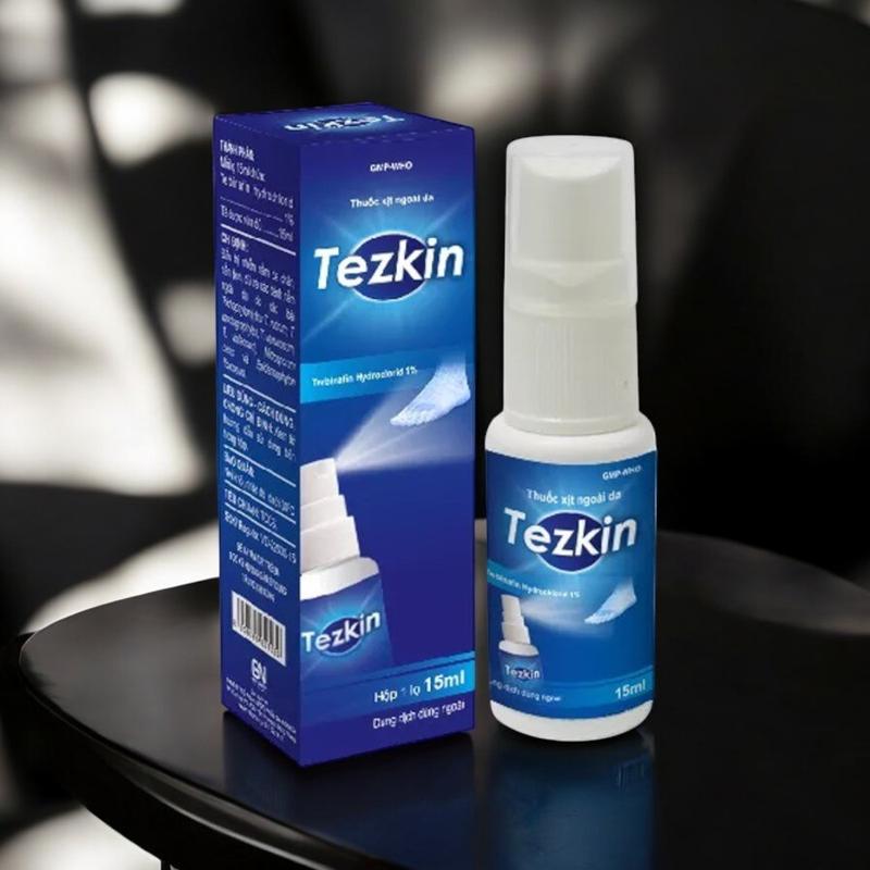 Xịt Tezkin - chai 15ml - dùng cho các trường hợp bị nhiễm nấm, - TikTok ...