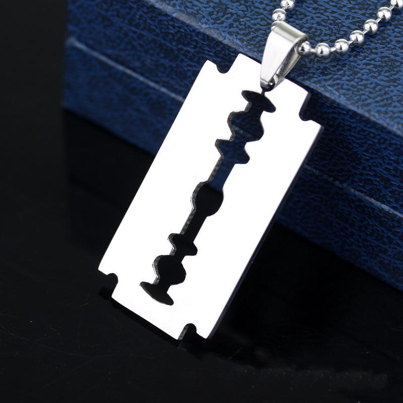 Personalized Punk Trendy Blade Necklace with Blade Pendant - TikTok ...