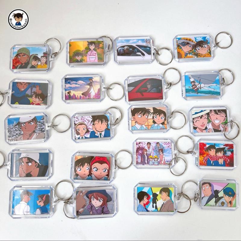 MÓC KHOÁ MICA IN 2 MẶT 2 HÌNH NHÂN VẬT DECTECTIVE CONAN - TikTok Shop ...