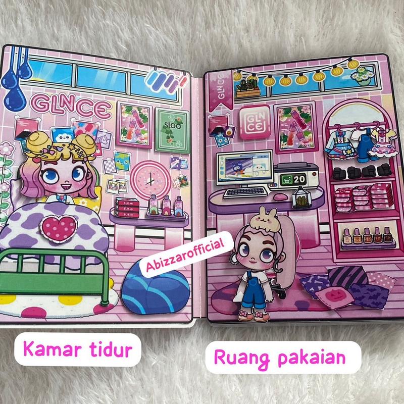 MAINAN ANAK PEREMPUAN TOCA AVATAR NEON PINK WORLD QUIET BOOK - Shop ...