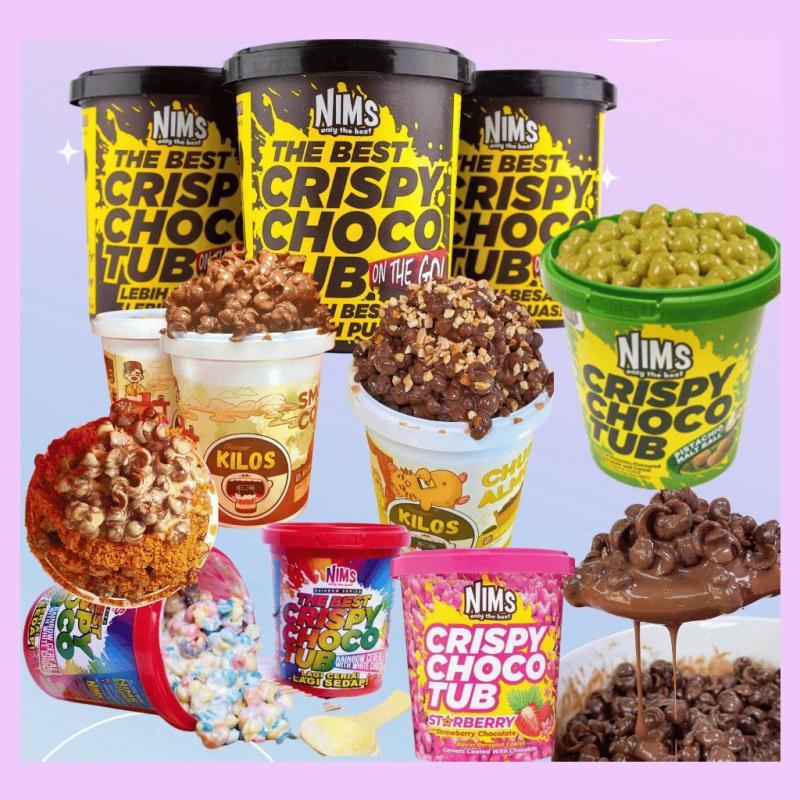 NIMS Crispy Choco Jar 250g Crispy Choco Cup - TikTok Shop Malaysia