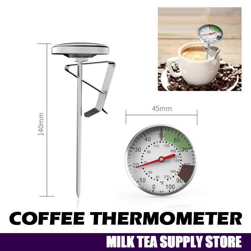 Set Stainless Steel Thermometer Kitchen Probe Food Tea Water - TikTok ...