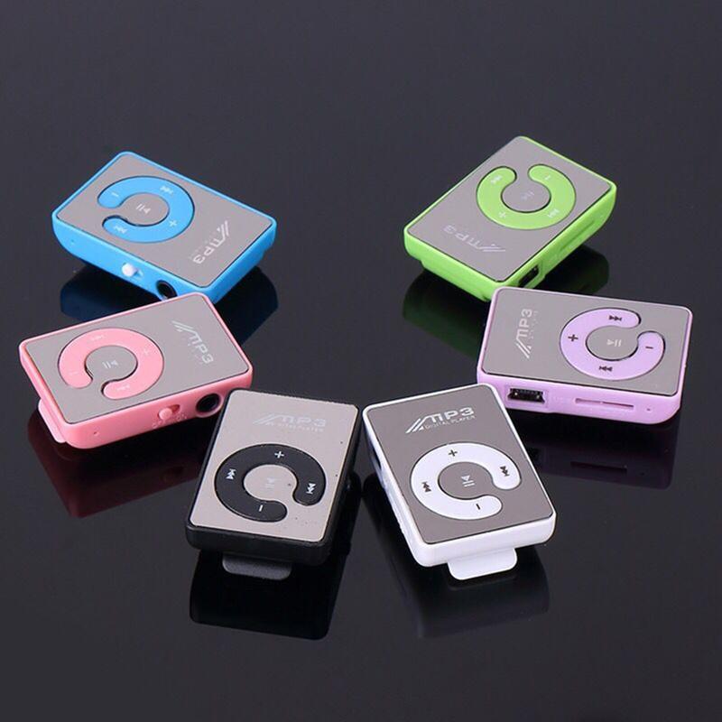 Er.Q-Mp3 Player Clip Design Memory Mirror Plastic TF Card MP - TikTok ...
