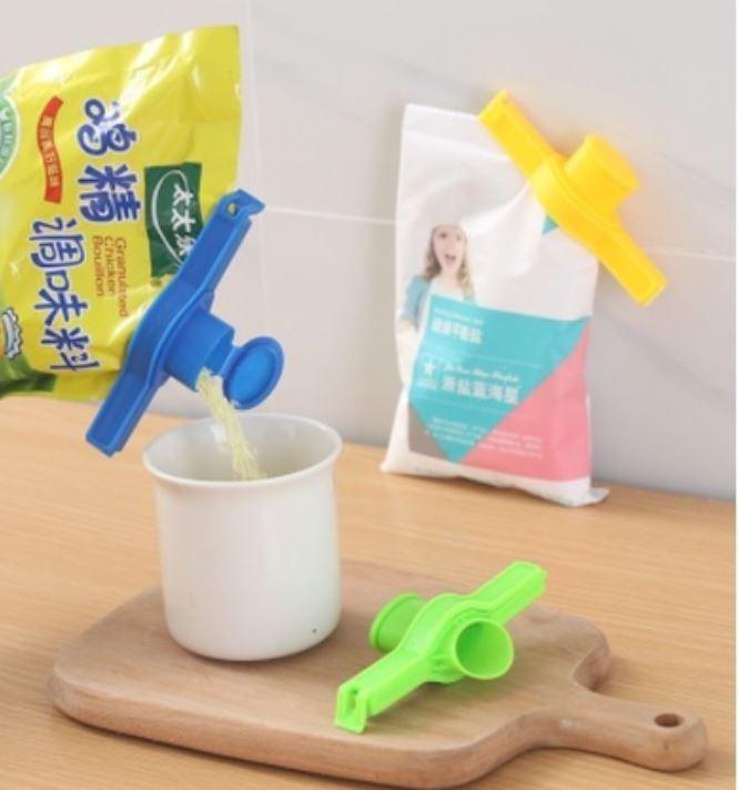 Penjepit Segel Klip Plastik Makanan Sealing Lip Nozzle Detergen Susu ...