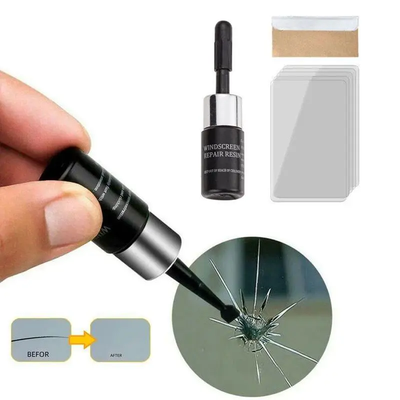 Car Windshield Crack Repair Kit - TikTok Shop