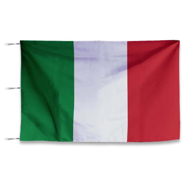 Bendera Negara Italia Italy - Ukuran Kecil-Besar Bahan Satin Peles ...