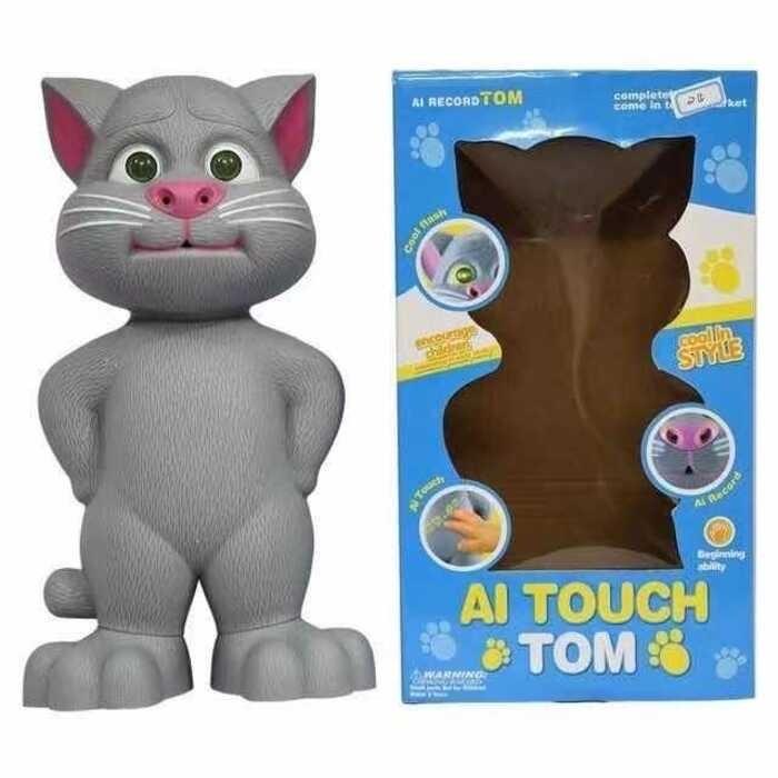 AI Touch Talking Tom Cat Record Sounds Kids Toy Gift Ideas - TikTok ...