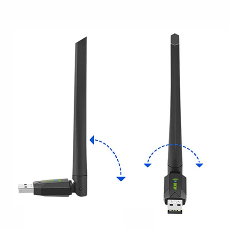 High-Speed USB 5.0 WiFi Adapter for PC - Dual-Band 2.4G 5G Wi-Fi ...