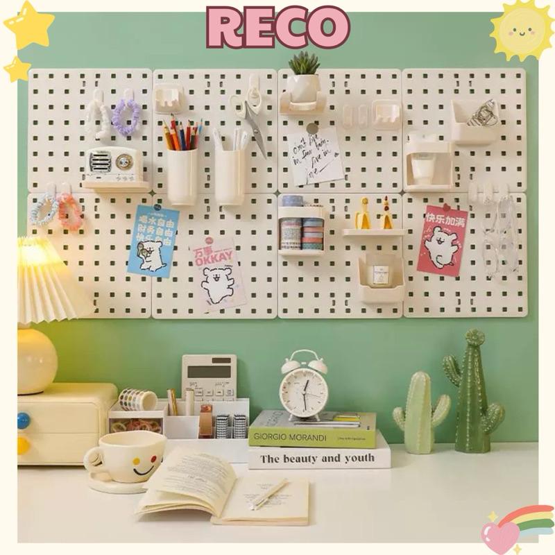 Tấm Nhựa PegBoard Treo Tường trang trí treo đồ dùng học tập dụng ...
