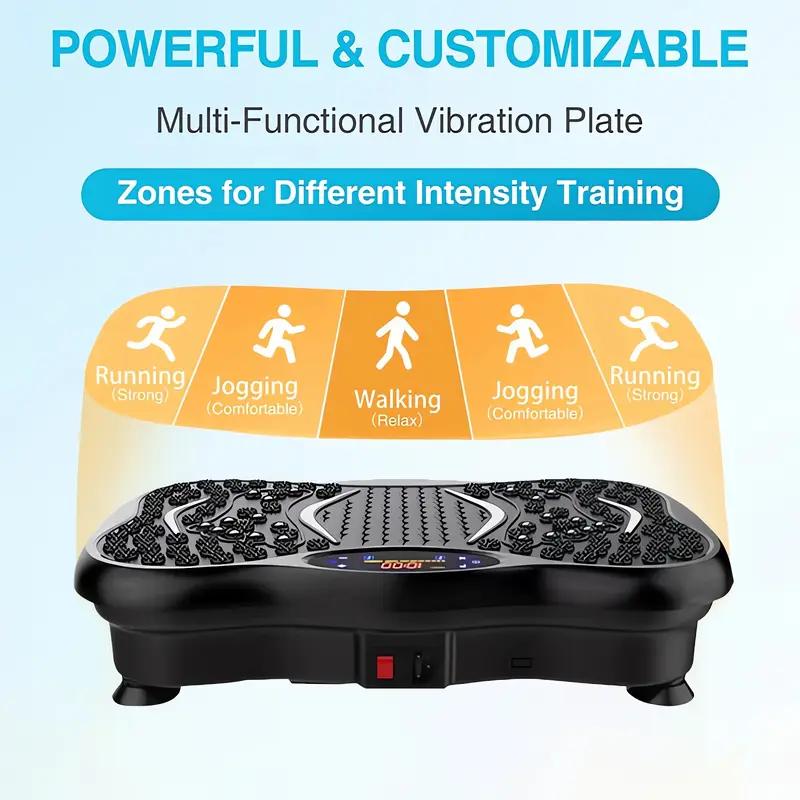 Vibration Plate Exercise Machine Equipment for Full Body at Home ...