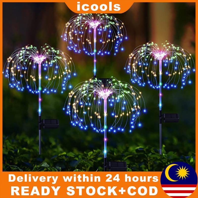 Ready Stock COD From penang Ship in 24 hours solar fireworks - TikTok ...