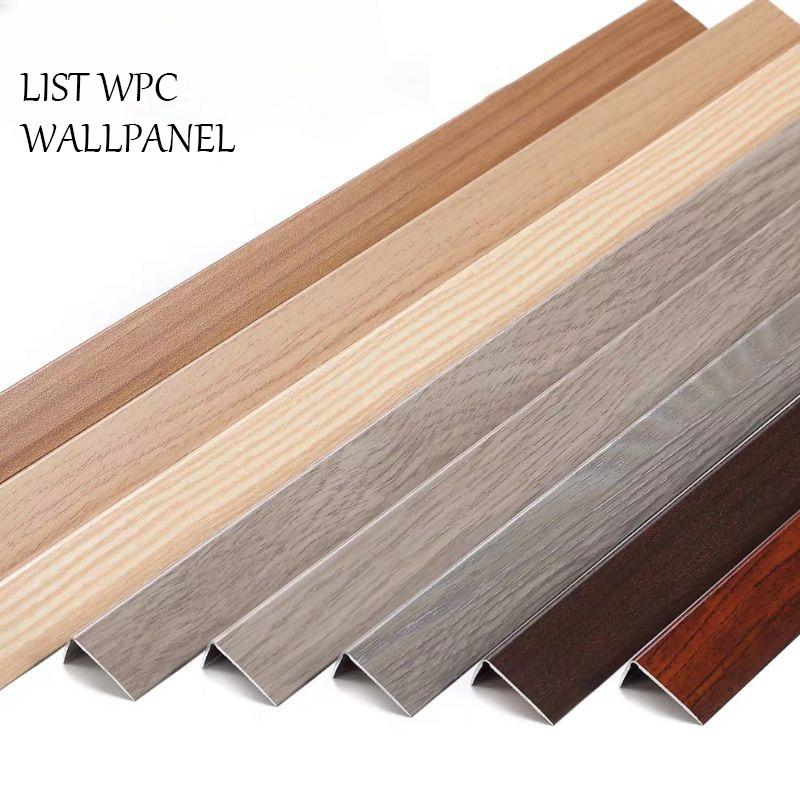 [2,9 meter] Garis sudut berbentuk L panel dinding WPC / trim panel ...