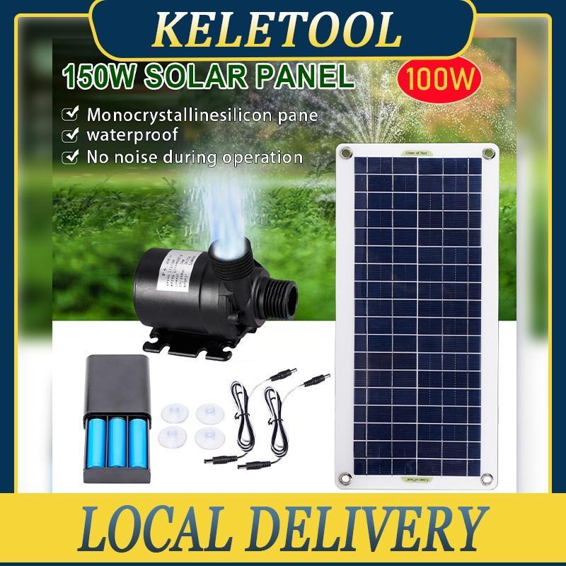 800L/H 100w solar ultra quiet water pump submersible motor, used ...
