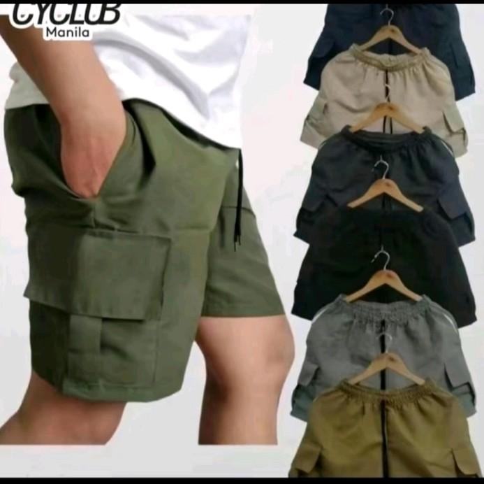 6pcs in 1pack 4pocket taslan short for men assrtd color good - TikTok ...