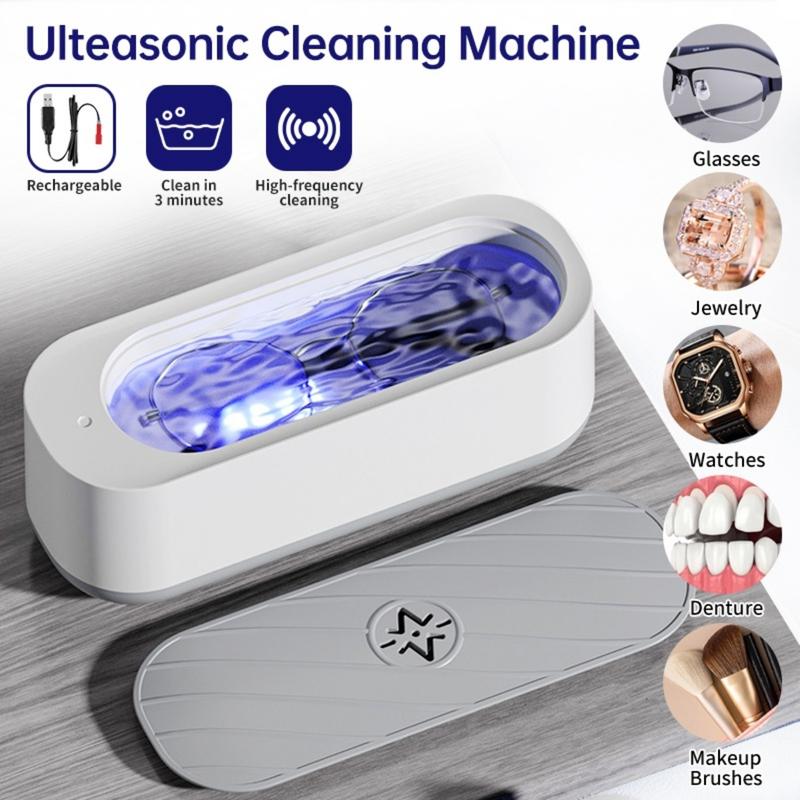 360° High Power Frequency Vibration Ultrasonic Cleaning Portable ...