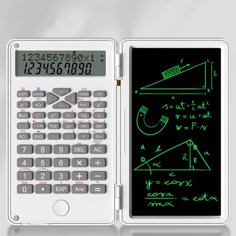 Baviat-Calculator Clamshell Design Double Line Display Smart - TikTok ...