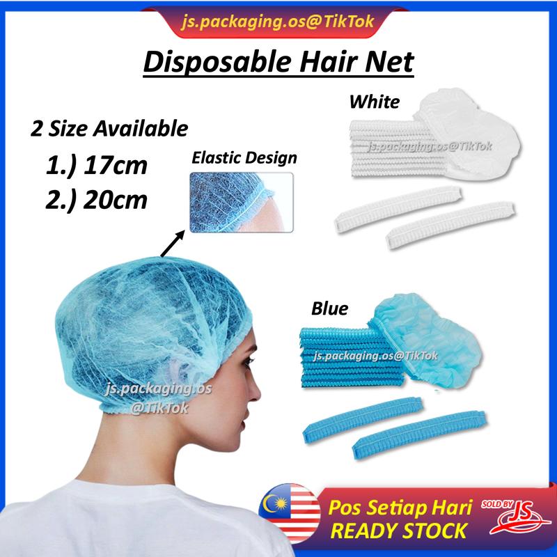 Disposable Non-woven Elastic 17cm/20cm Disposable Hair Net/Hair ...