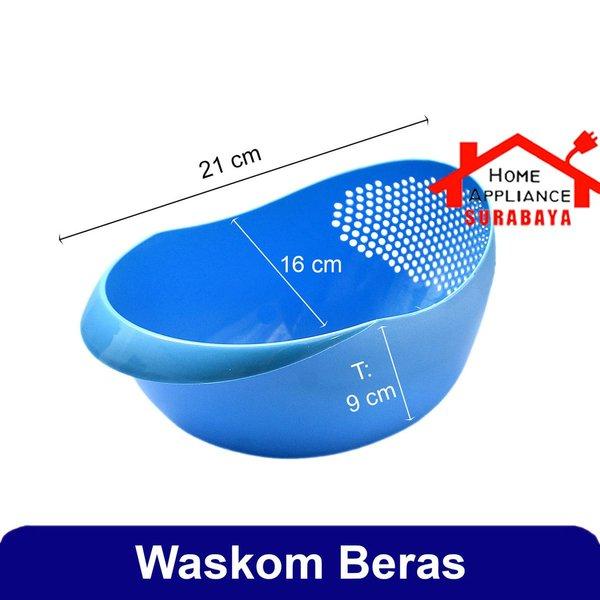 Baskom Waskom Wadah Tempat Peniris Alat Cuci Beras Buah Sayu - Shop ...