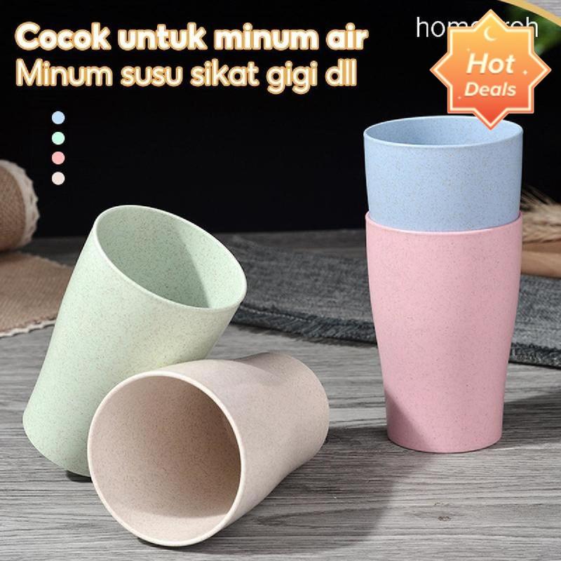 Gelas Serat Gandum / Gelas / Perlengkapan Dapur / Gelas Gandum - Shop ...