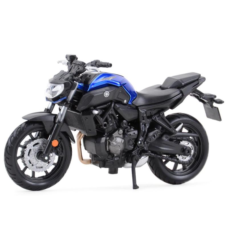 Model Kenderaan, Skala 1: 18, Model Kereta Tuang Tetap MT07 Yamaha ...