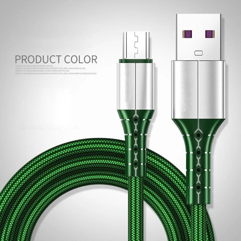 1.5M Micro USB Cable 3A Charge Data Wire Fast Charge Weaven Wayar ...