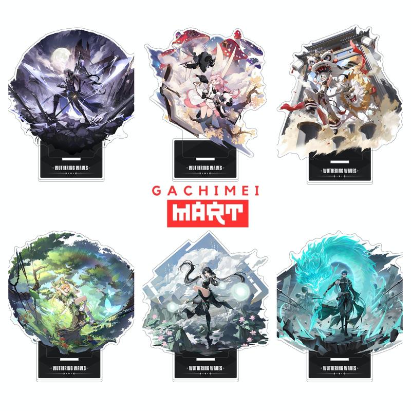 GM Wuthering Waves Wuwa Single Printed Side Burst Characters - TikTok ...