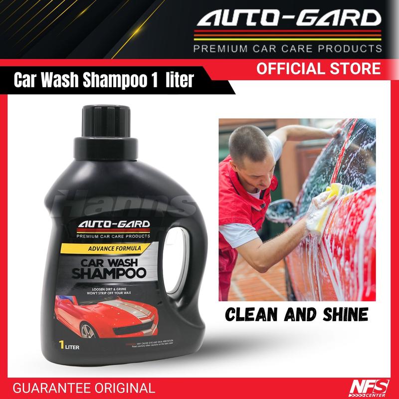 AUTOGARD Car Wash Shampoo 1 Liter - Premium Shampoo for Car and ...