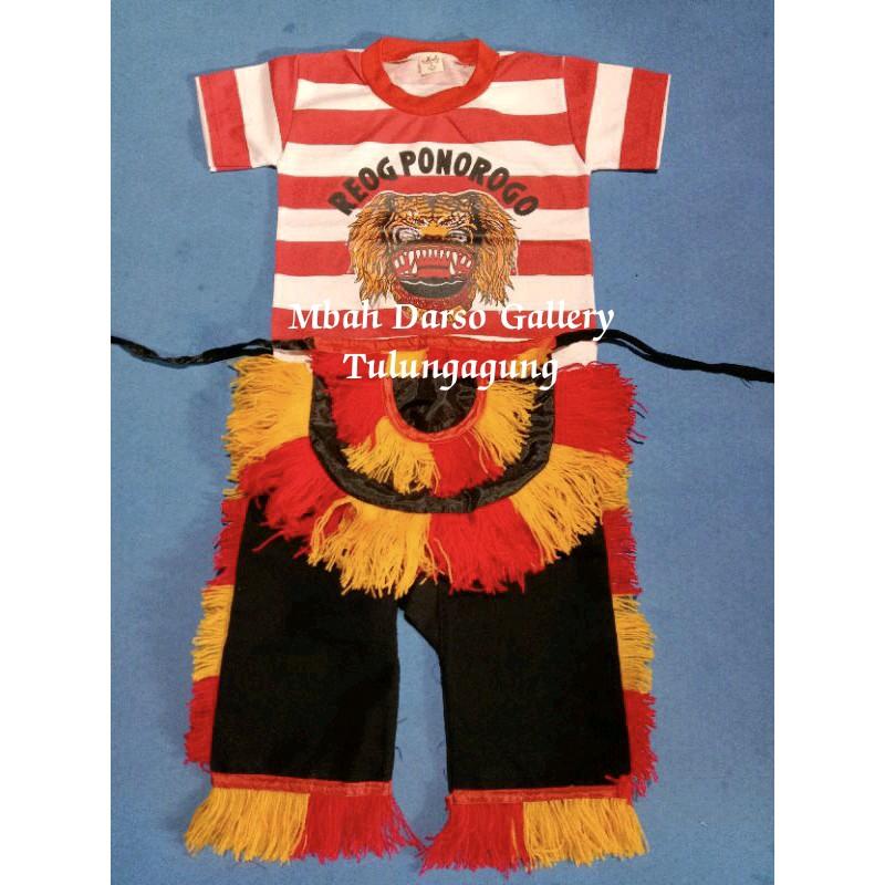 Setelan baju reog, kaos, embong, baju jaranan - Shop | Tokopedia