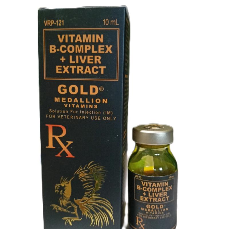 VITAMIN B-COMPLEX +LIVER EXTRACT GOLD MEDALLION 10ML - TikTok Shop ...