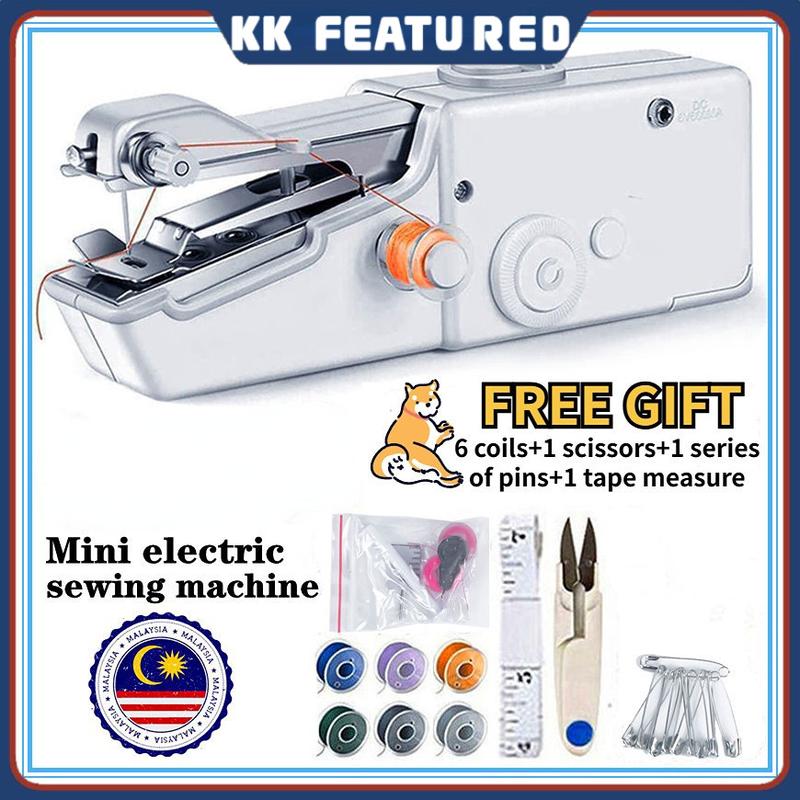 4 Accessories Handy Stitch Mini Sewing Machine Portable Cordless ...