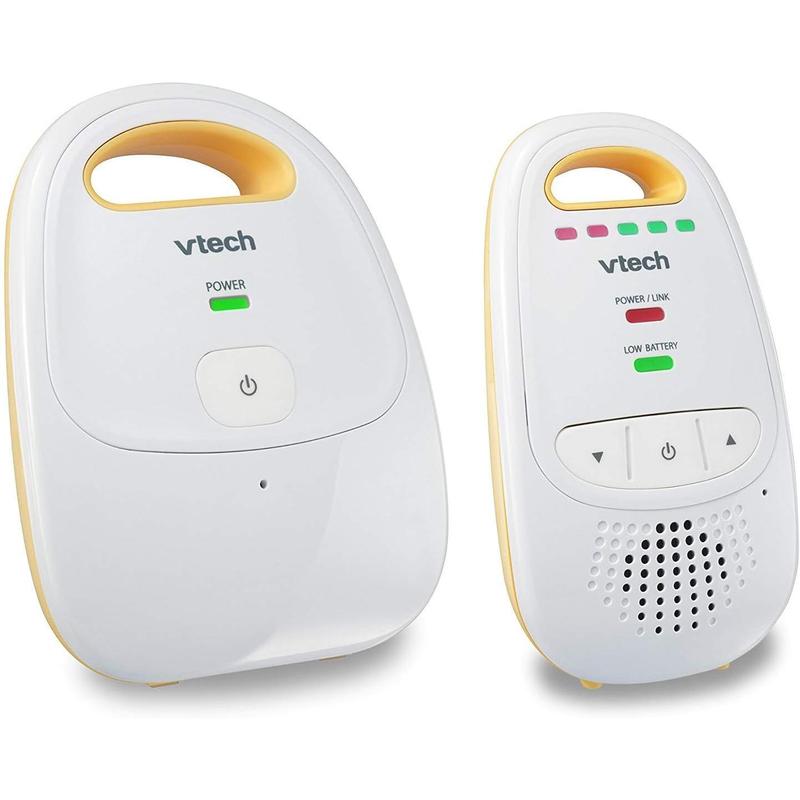 VTech Upgraded Audio Baby Monitor with Rechargeable Battery, Long Range ...