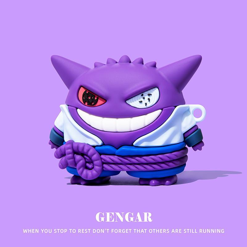 Sarung Earphone Silikon Gengar 3D Comel Sesuai Untuk Apple AirPods 4 ...