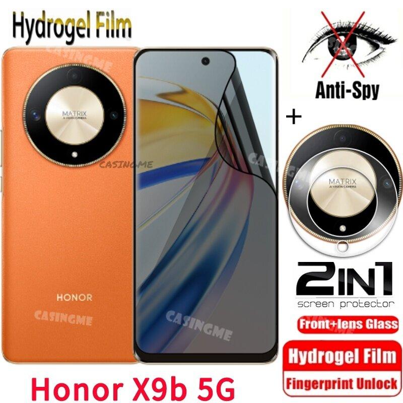 Honor X9b X9c 5G 2023 Soft Privacy Hydrogel Film Full Cover Screen ...