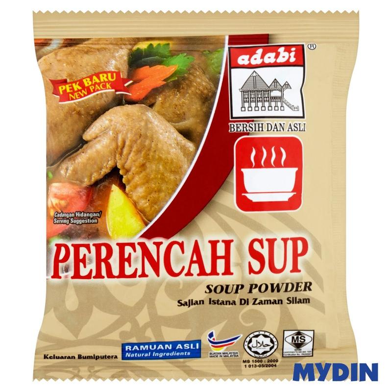 Adabi Soup Powder/ Perencah Sup (24g) - TikTok Shop Malaysia