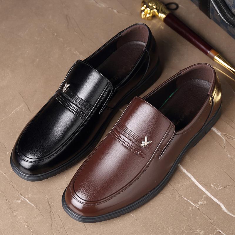 COD Leather shoes summer breathable men's casual shoes fashion - TikTok ...