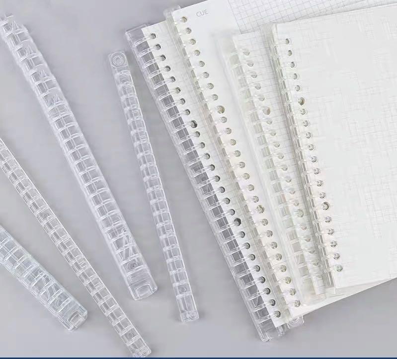 A5/B5/A4 Plastic Binding Combs + Binding Covers Set Loose-Leaf - TikTok ...