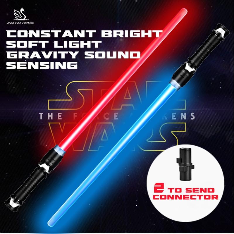 【Ready Stock】Star wars Lightsaber Props Laser Sword Telescopic - TikTok ...