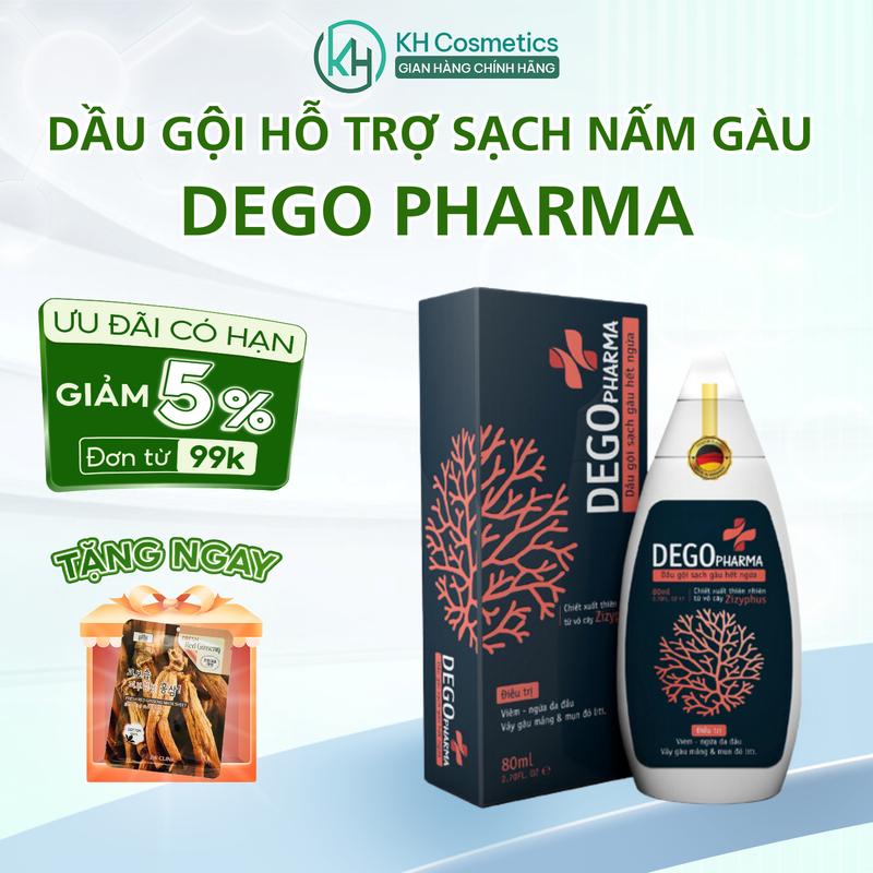Dầu Gội Đầu DEGO PHARMA 80ml, dầu gội DEGO hỗ trợ giảm nấm, - TikTok ...