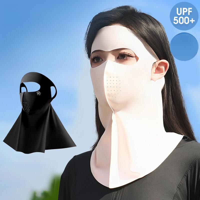 Summer Neck Face Sun Protection Mask Thin Breathable Anti-UV - TikTok ...
