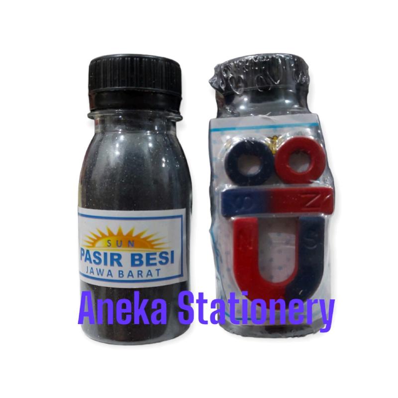 pasir besi Praktek medan magnet - Shop | Tokopedia