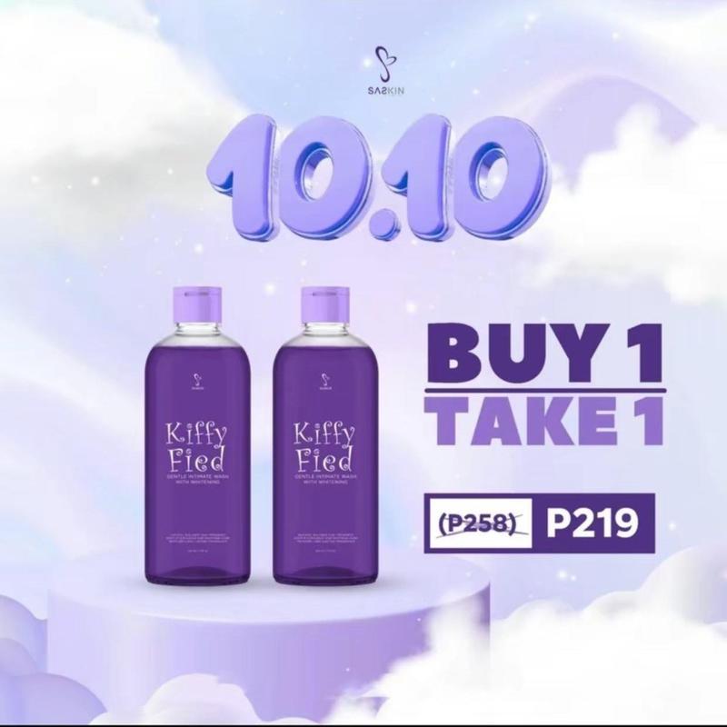 【Buy 1 Take 1】KIFFY FIED FEMININE WASH 150ML daily care - TikTok Shop ...