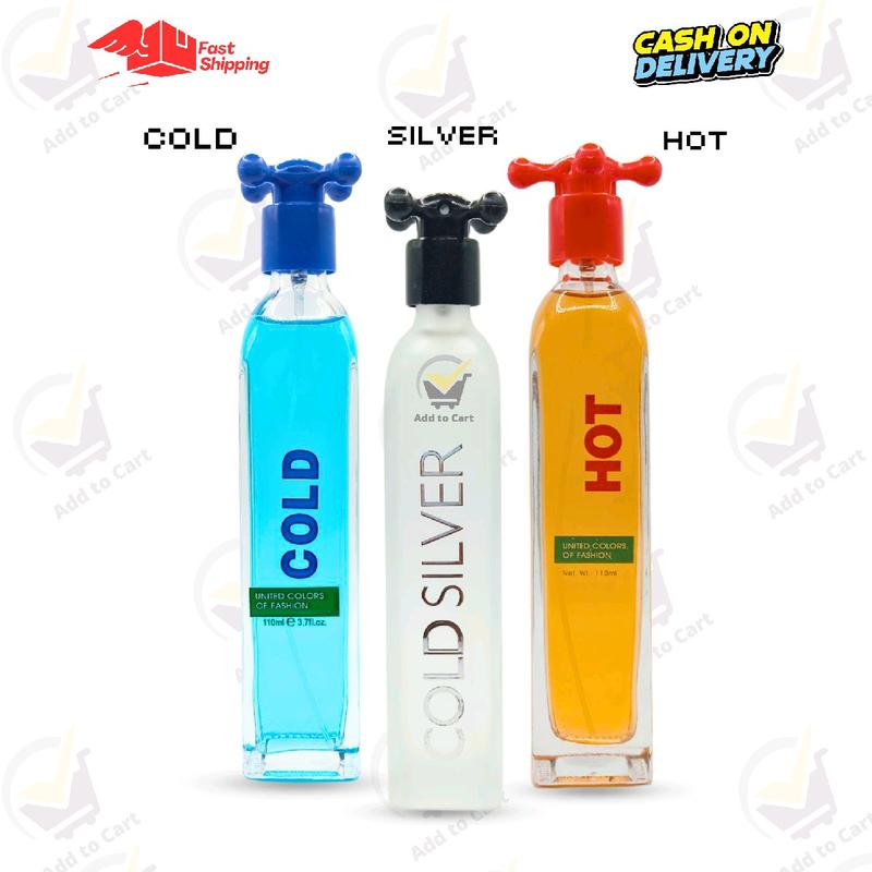 COLD SILVER/COLD/HOT PERFUME - TikTok Shop Philippines