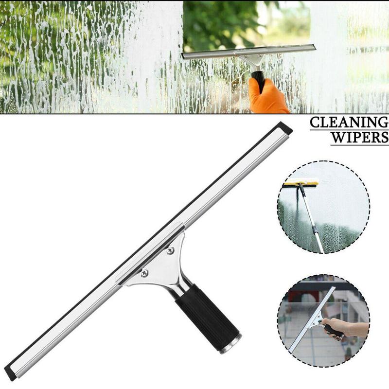Window Glass Cleaning Rubber Scraper Auto Car Windshield Water - TikTok ...