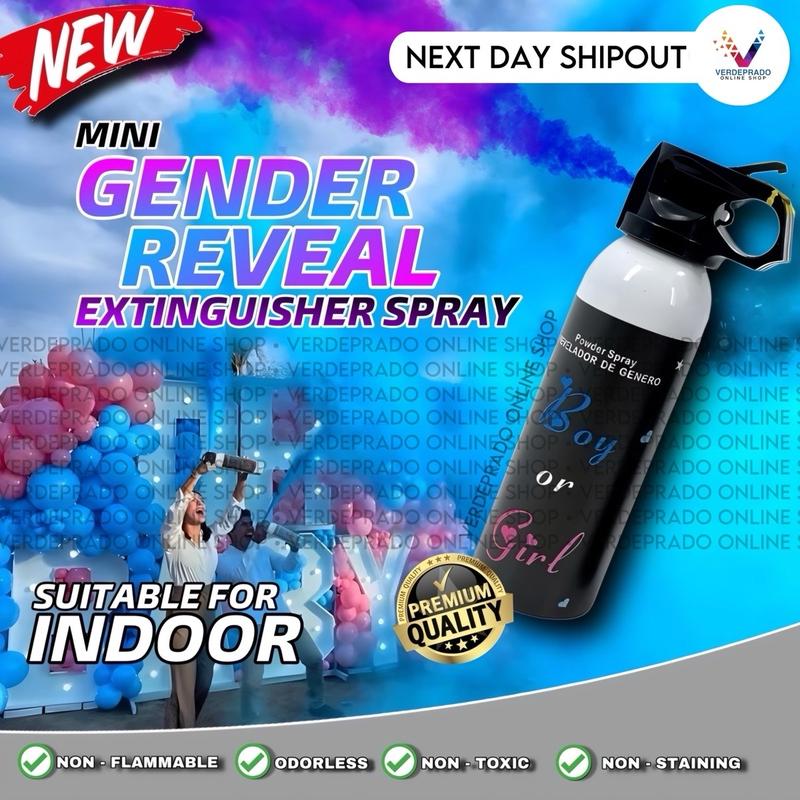 Gender Reveal Extinguisher Spray Blaster Mini - TikTok Shop Philippines