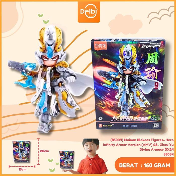 Jual (85034) Mainan Blokees Figures- Hero Infinity Armor Version (AMV ...