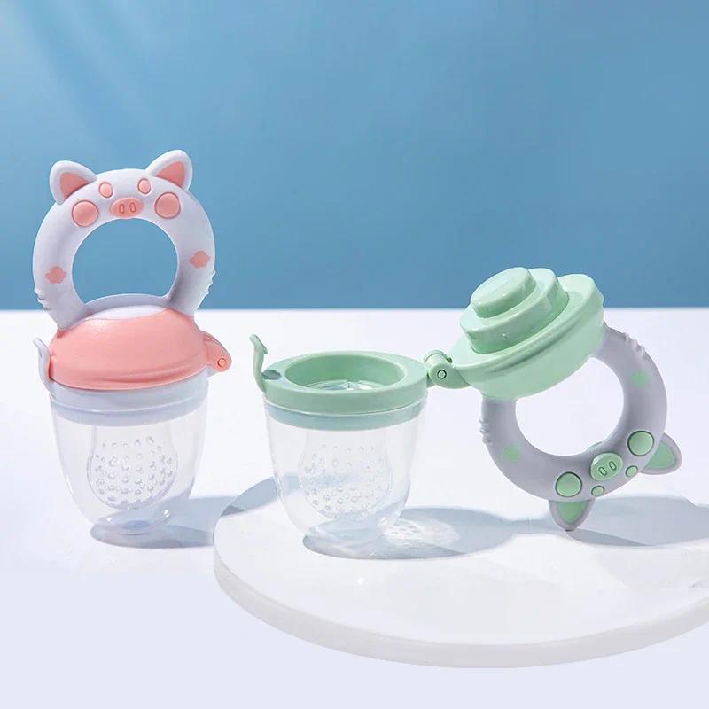 Baby Fruit Gutta Percha Bites Pacifier Silicone Milk. - TikTok Shop ...