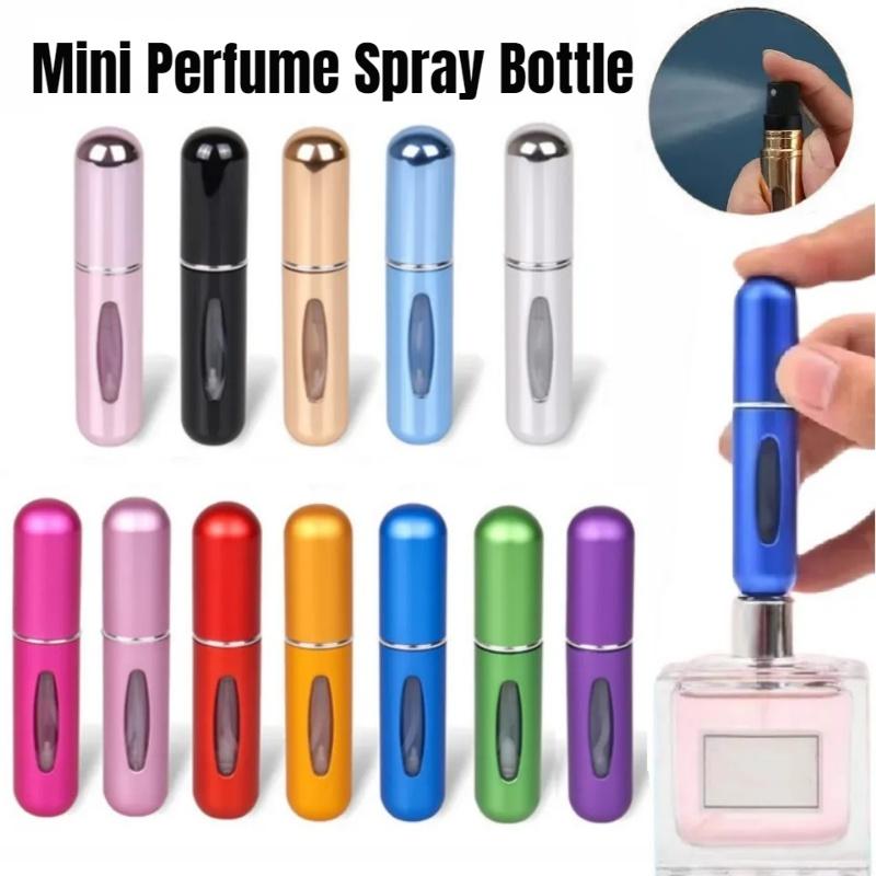 5ml Mini Perfume Spray Bottle Candy Color Press Type Atomize - TikTok ...
