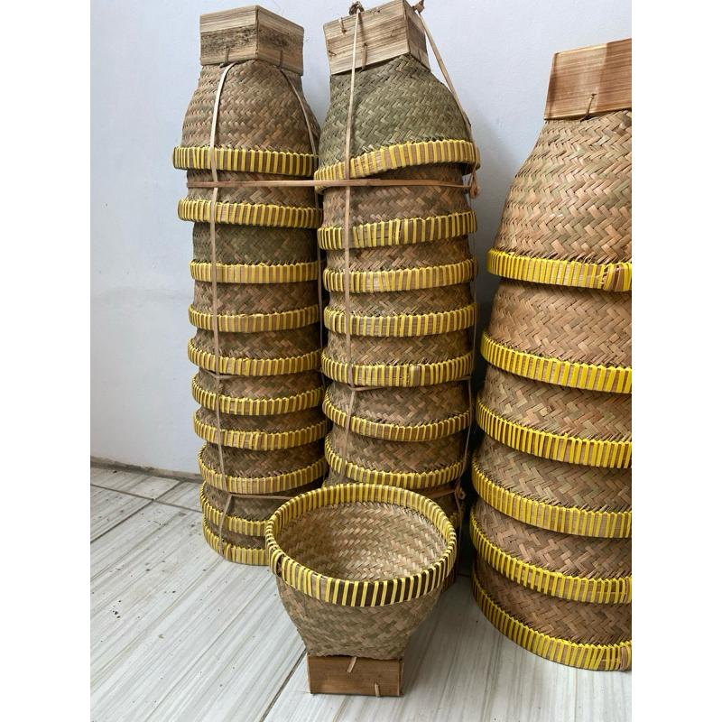 Wakul Bambu 20CM Wakul Nasi Tanpa Tutup Tradisional - Shop | Tokopedia